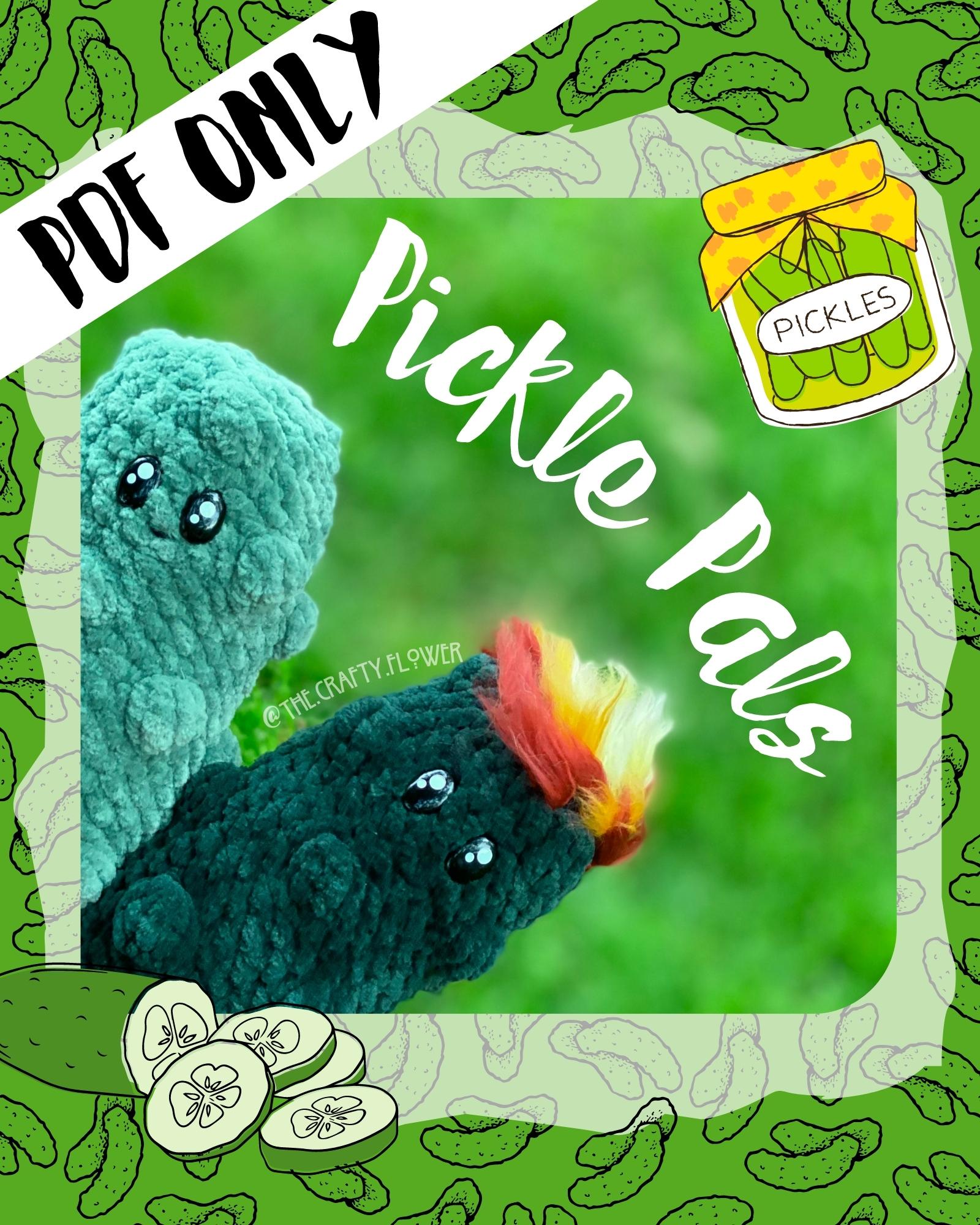 Pickle Pals Pattern (PDF only) – Knotty Fables