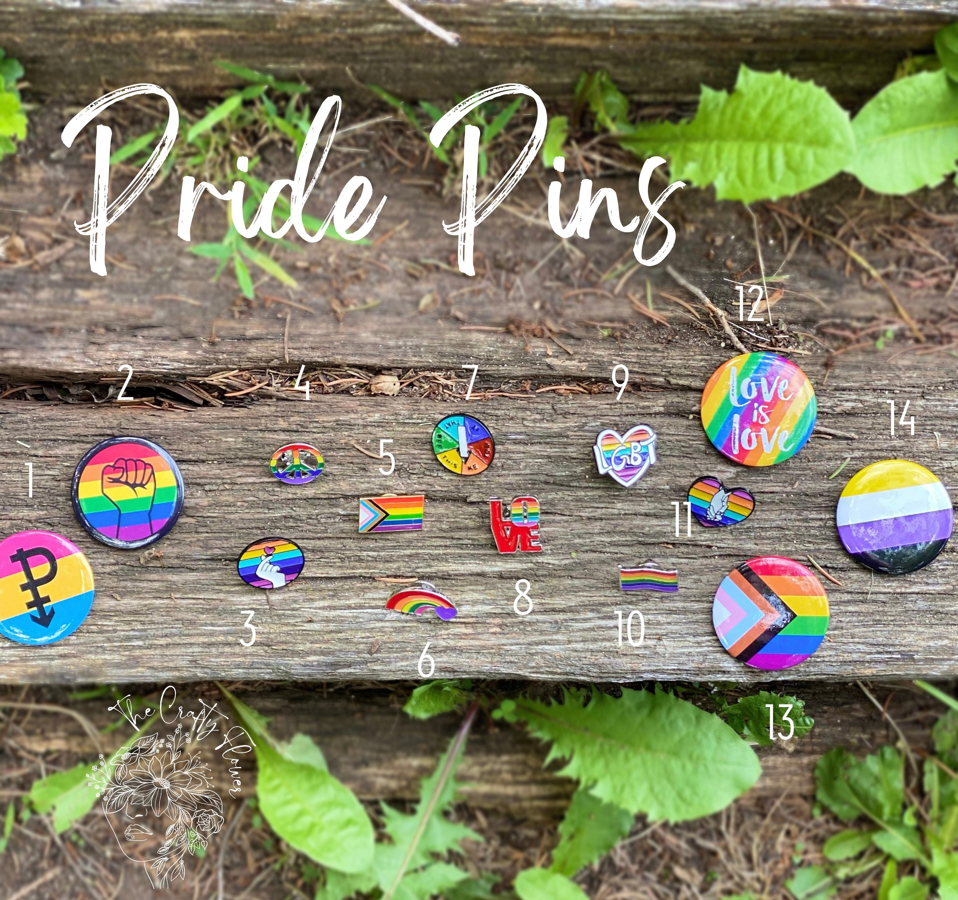 Pride Pins – Knotty Fables